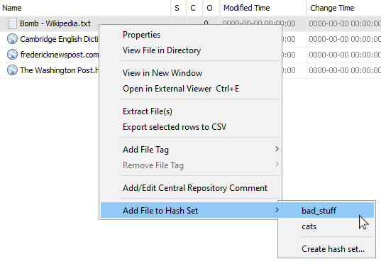 Autopsy User Documentation Hash Lookup Module