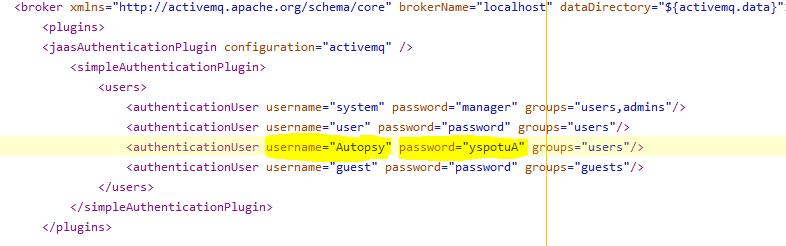 Autopsy User Documentation: Install and Configure ActiveMQ